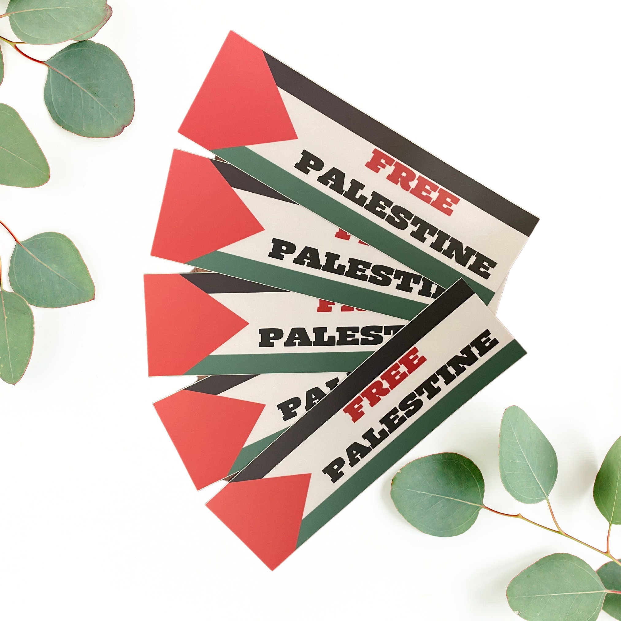 Free Palestine Bumper Sticker, Solidarity for Palestine, Stand With ...