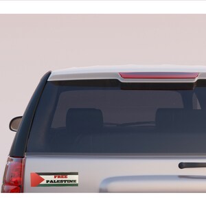 Free Palestine Bumper Sticker, Solidarity for Palestine, Stand With ...