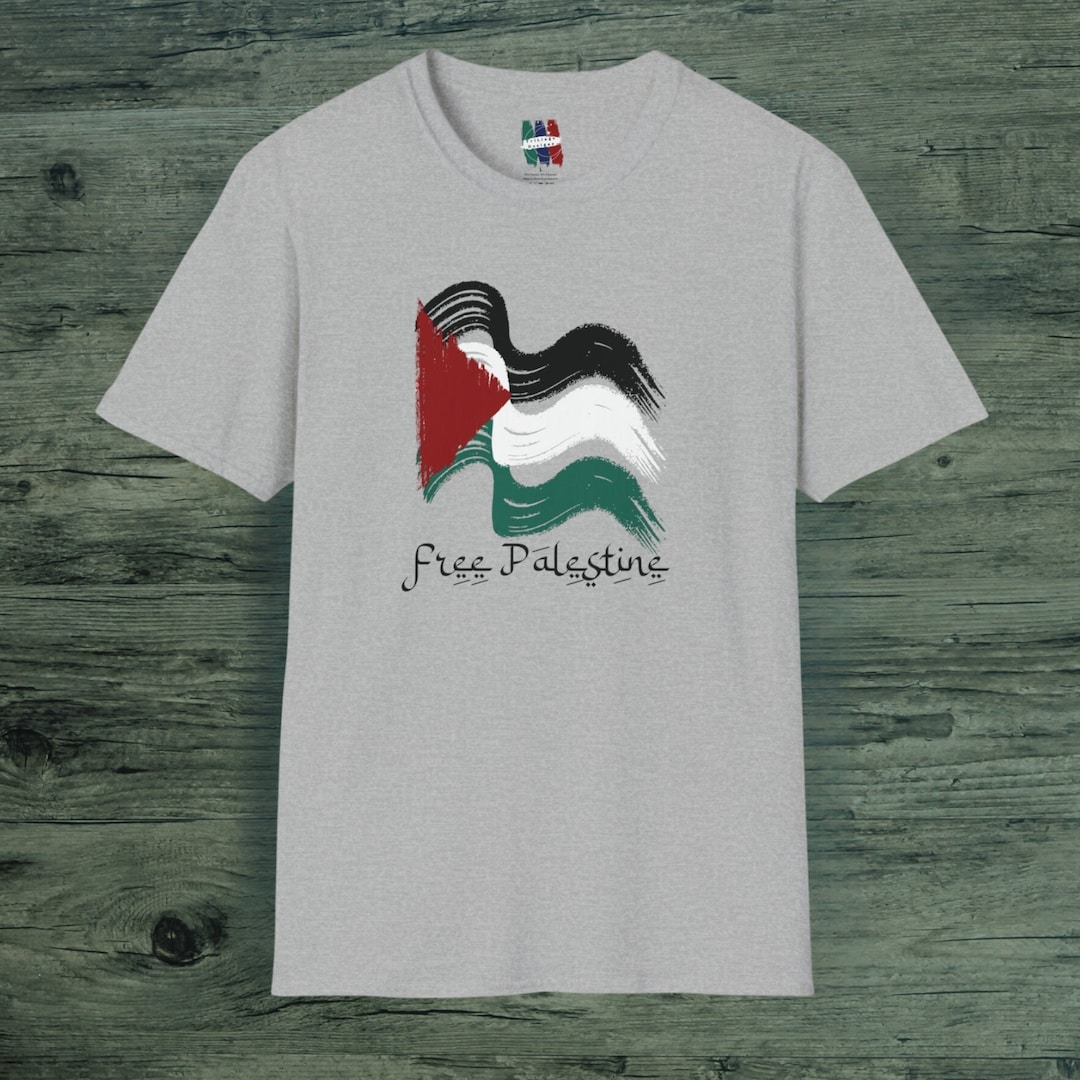 Free Palestine Shirt Palestinian Flag PCRF Charity Activist - Etsy