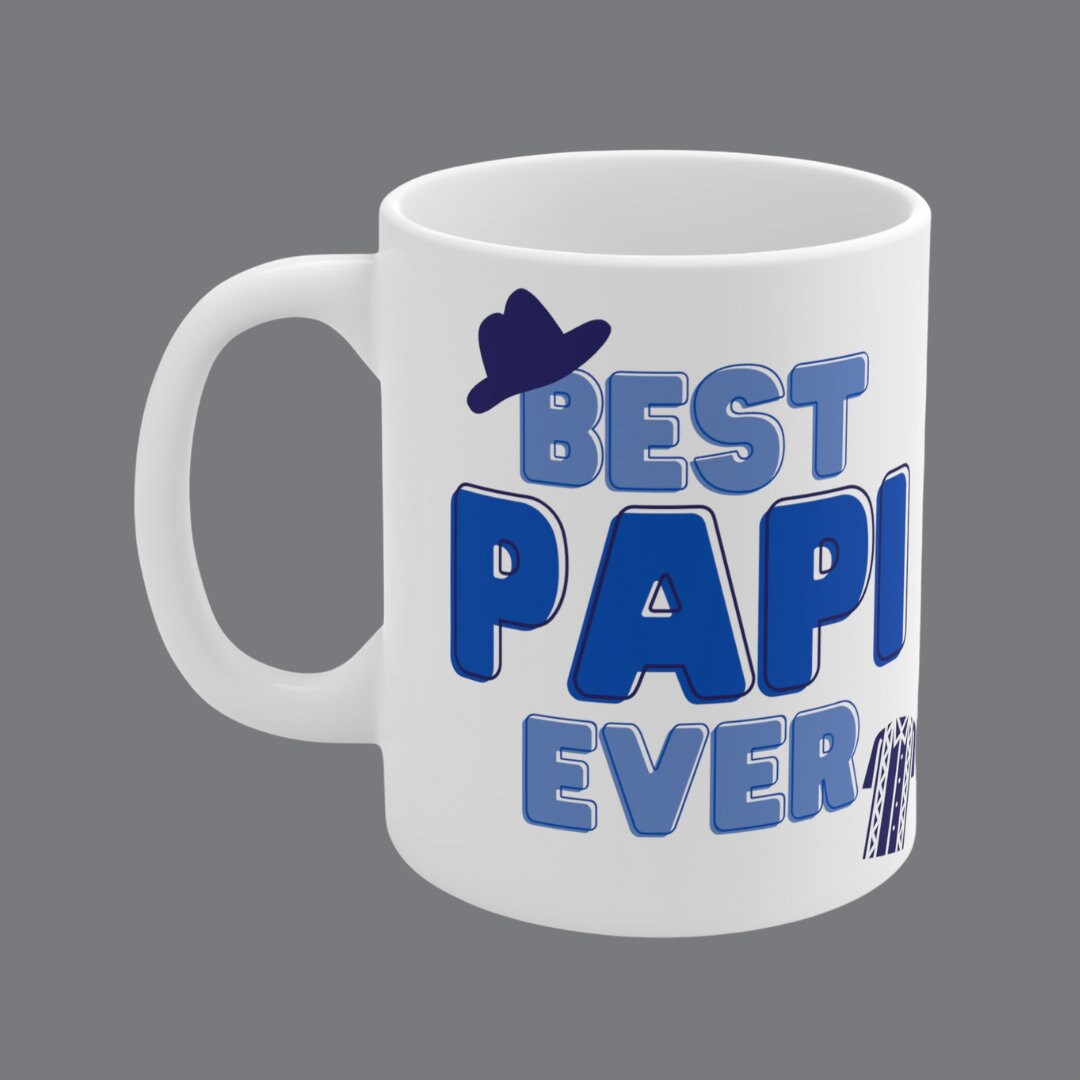 Personalize Best Papi Ever Mug, Spanish Dad Mug Gift, Father's Day Gift ...