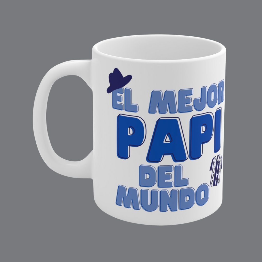 El Mejor Papi Del Mundo Mug | Spanish Mug | Father's Day Gift | Mug ...