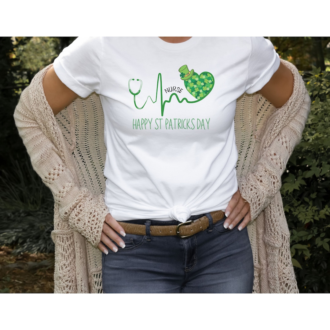 Shamrock Stethoscope, Heart Stethoscope, Lucky Nurse, Shamrock, Clover ...