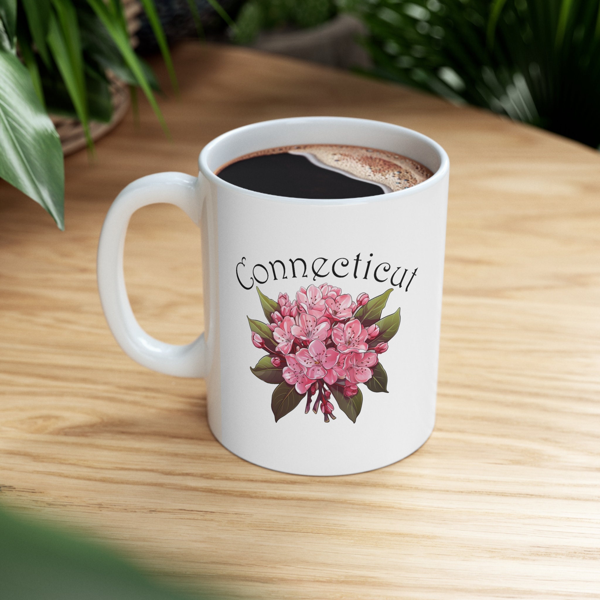 Connecticut State Flower, the Mountain Laurel - Ceramic Mug 11oz | A ...