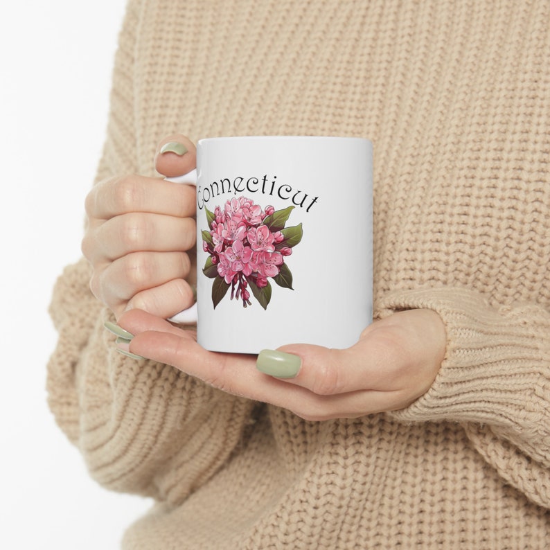 Connecticut State Flower, the Mountain Laurel - Ceramic Mug 11oz | A ...