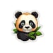 Cute Panda Sticker | Xiongmao, Cartoon Panda Sticker, Bear Cat, Great ...