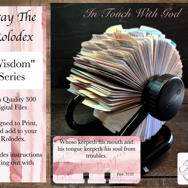 Rolodex Kit - Etsy