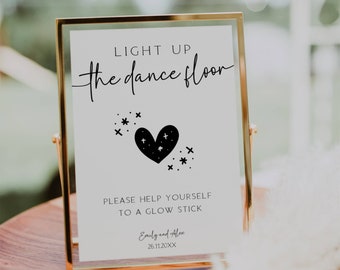 Light up the Dance Floor Sign - Etsy