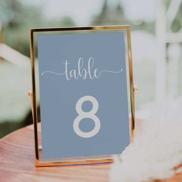 Printables Table Numbers - Etsy