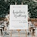 Groom Wedding Welcome Sign: Modern Minimalist, Editable Template ...