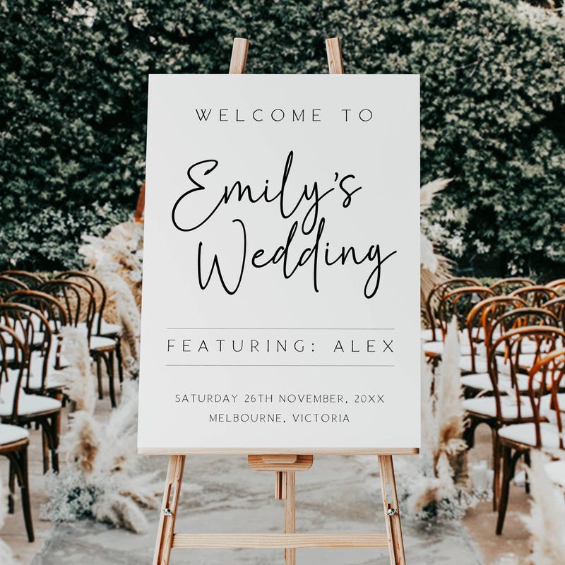 Wedding Signs - Etsy UK