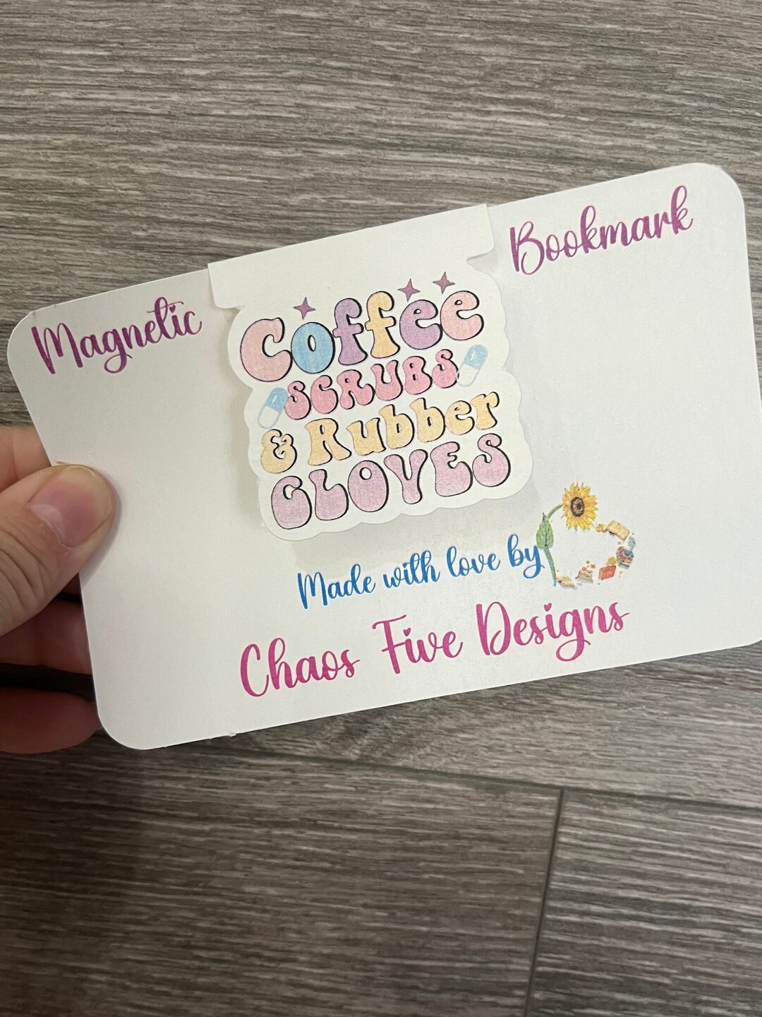 Nurse Magnetic Bookmark - Etsy
