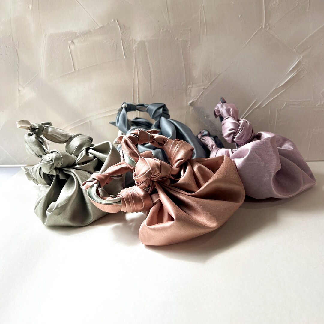 Bojagi Bag Mini Purse Korean Hanbok Fabric Handmade Knot - Etsy