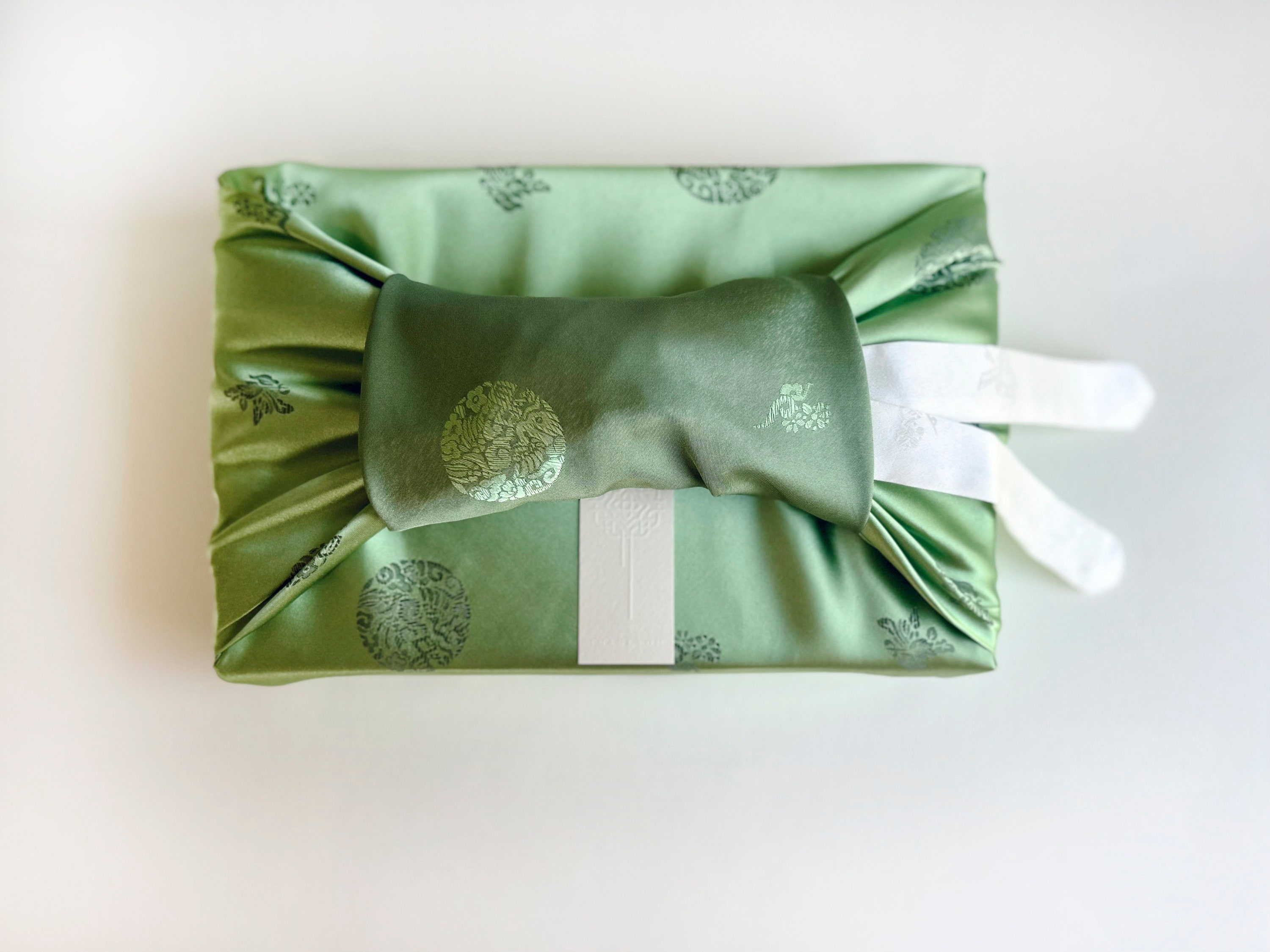 Korean Traditional Bojagi Set 2 Bojagi 1 Tag Reusable Gift Wrapping ...