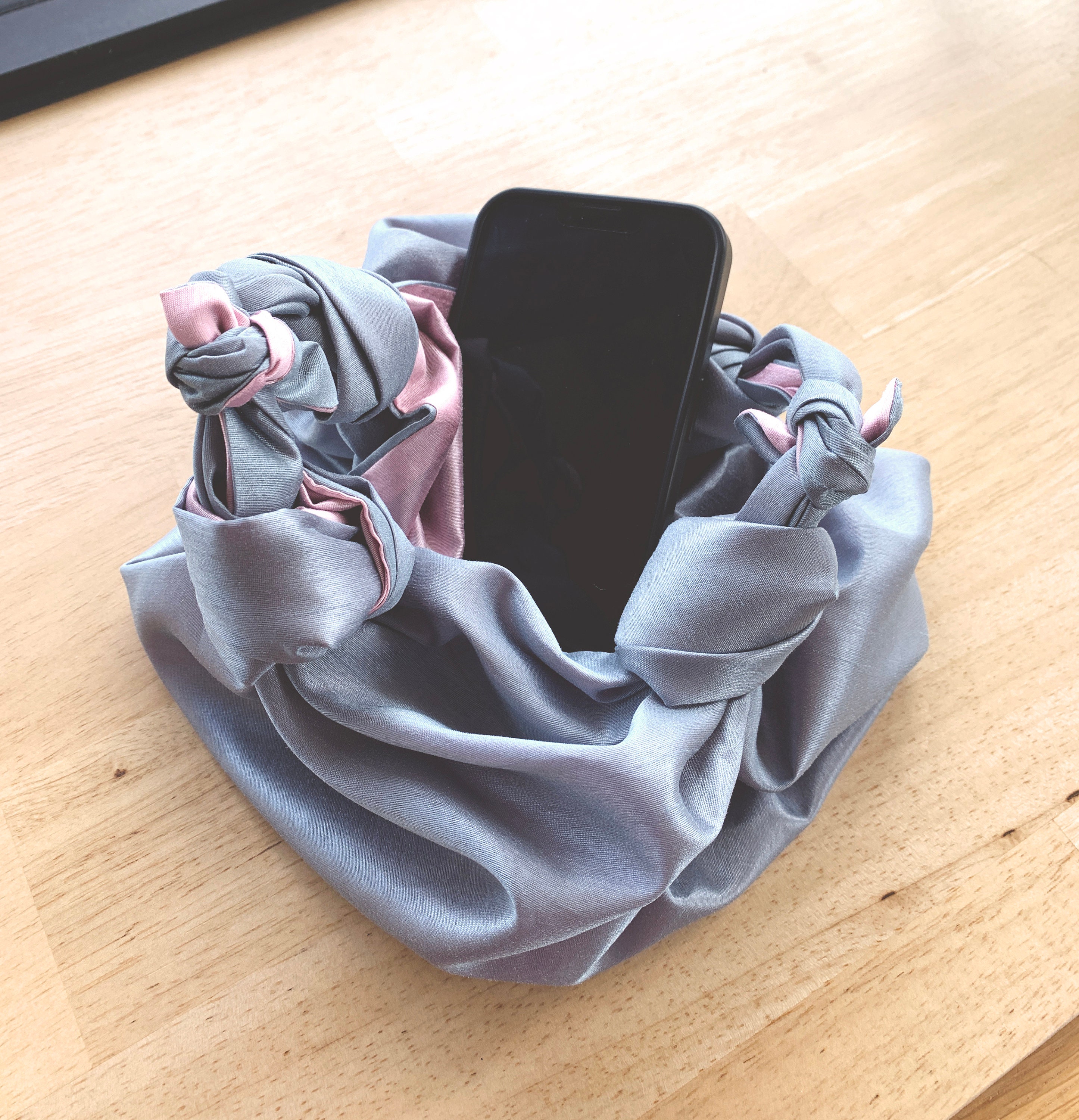 Bojagi Bag Mini Purse Korean Hanbok Fabric Handmade Knot Wedding Party ...