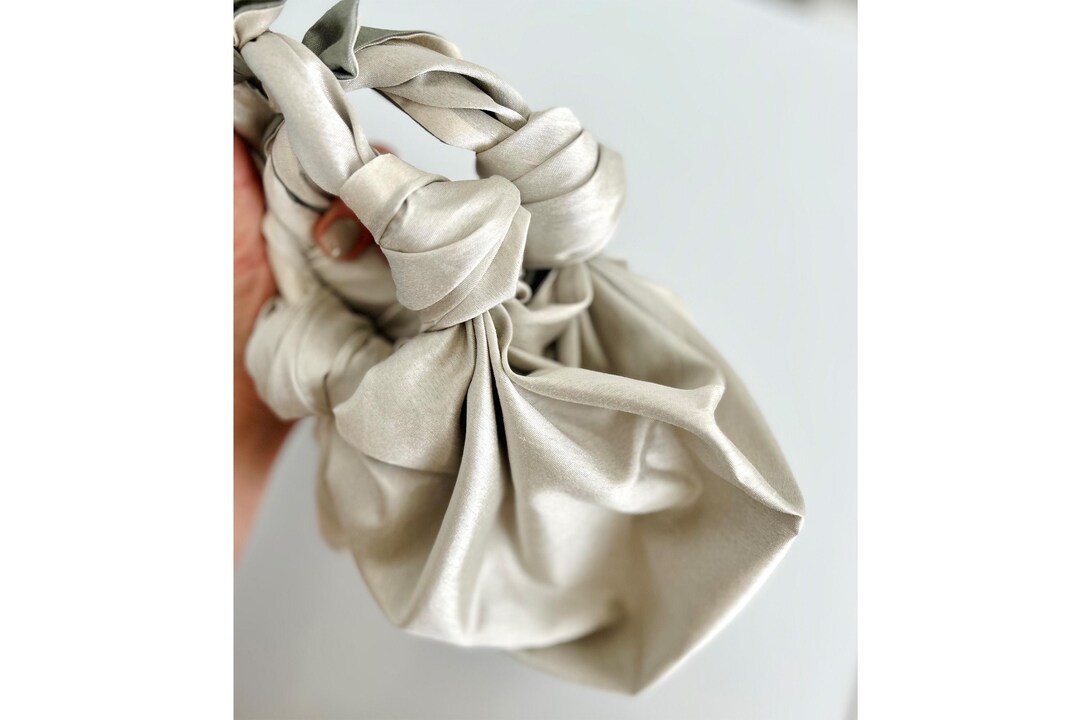 Bojagi Bag Mini Purse | Korean Hanbok Fabric | Handmade Knot | Wedding ...