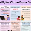 Digital Citizenship Poster Set | Printable Classroom Posters for ...