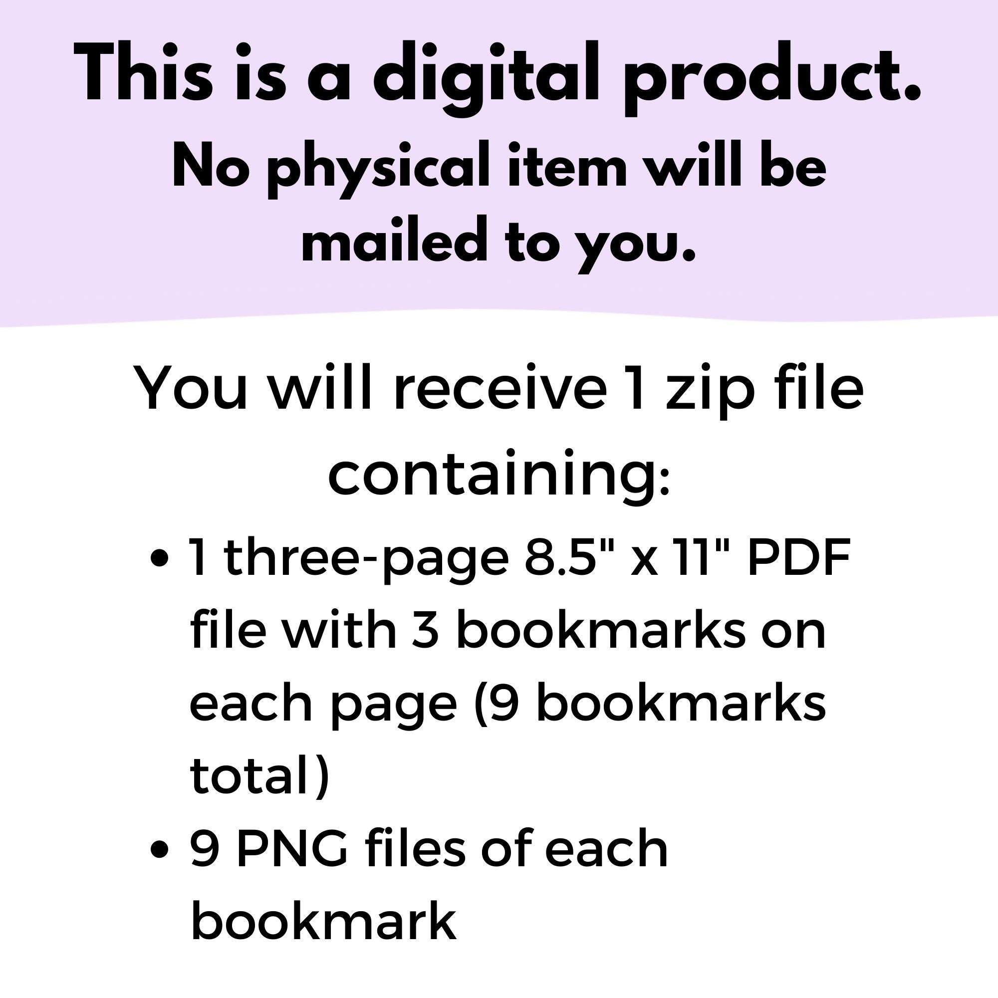 PRINTABLE School Library Month Bookmarks | Library Appreciation Gift ...