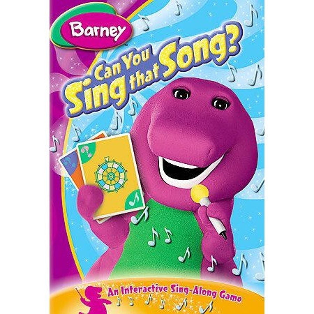 Lionsgate Vintage Barney Can You Sing That Song DVD COLLECTION - Etsy
