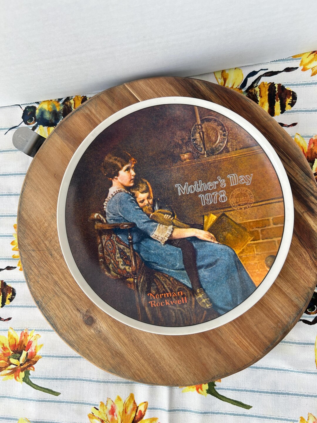 1978 Normal Rockwell Collectors Plate - Etsy