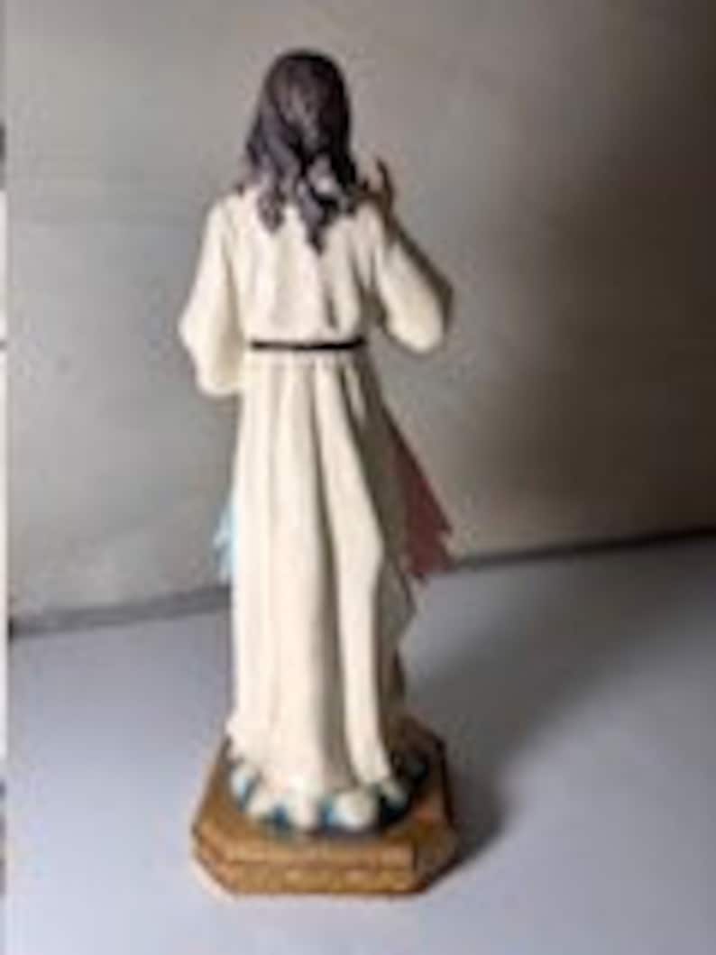 Jesus Christ Divine Mercy Statue - Etsy
