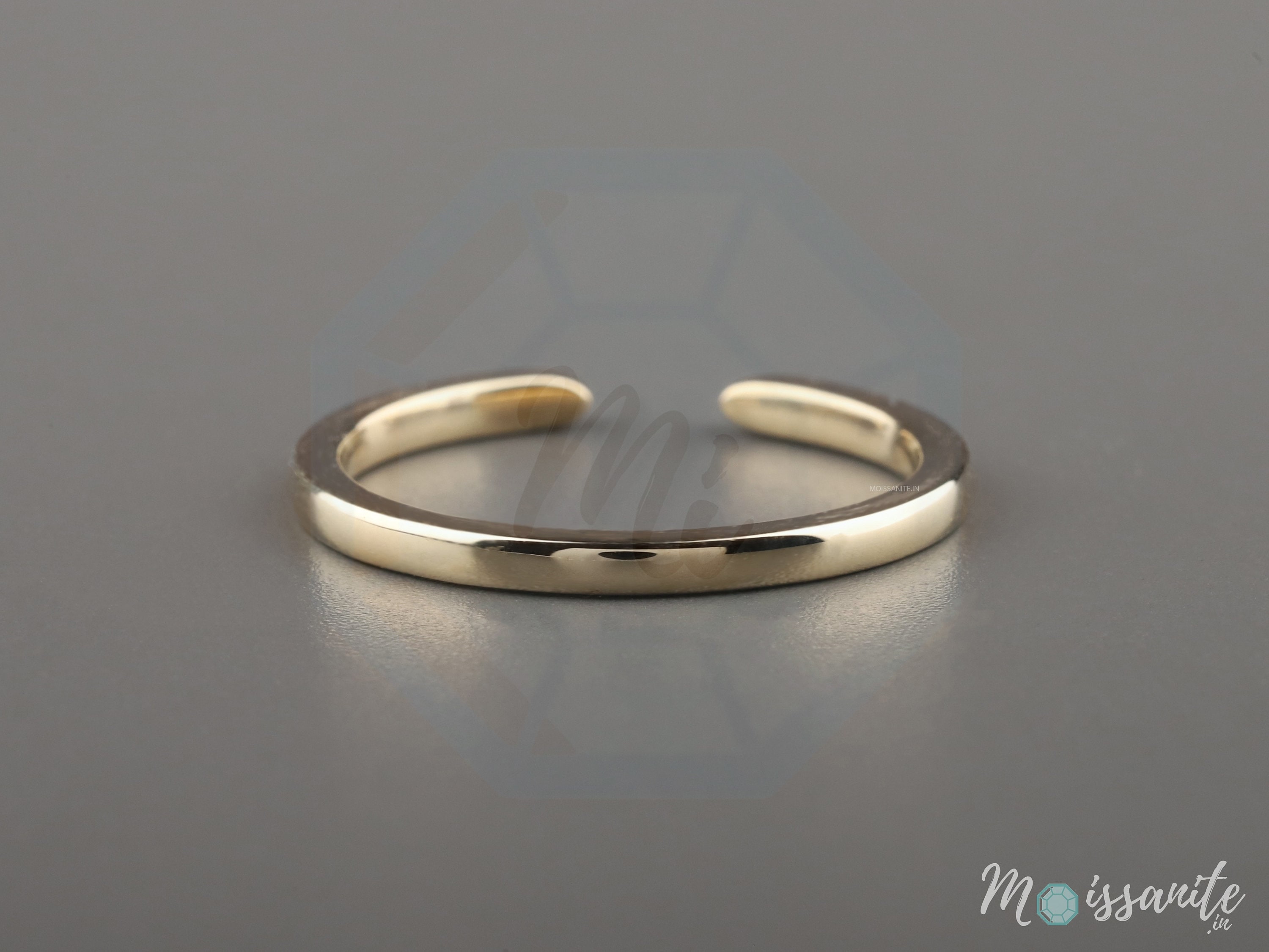 Plain Gold Open Wedding Band, Essential Gold Ring Matching Band, Rose ...