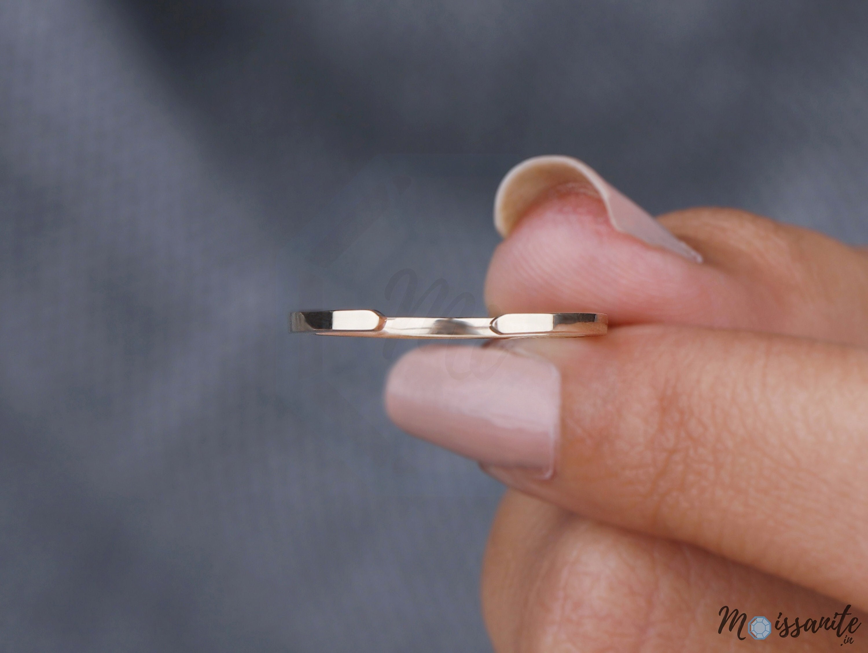 Plain Gold Open Wedding Band for Women Essential Gold Ring - Etsy