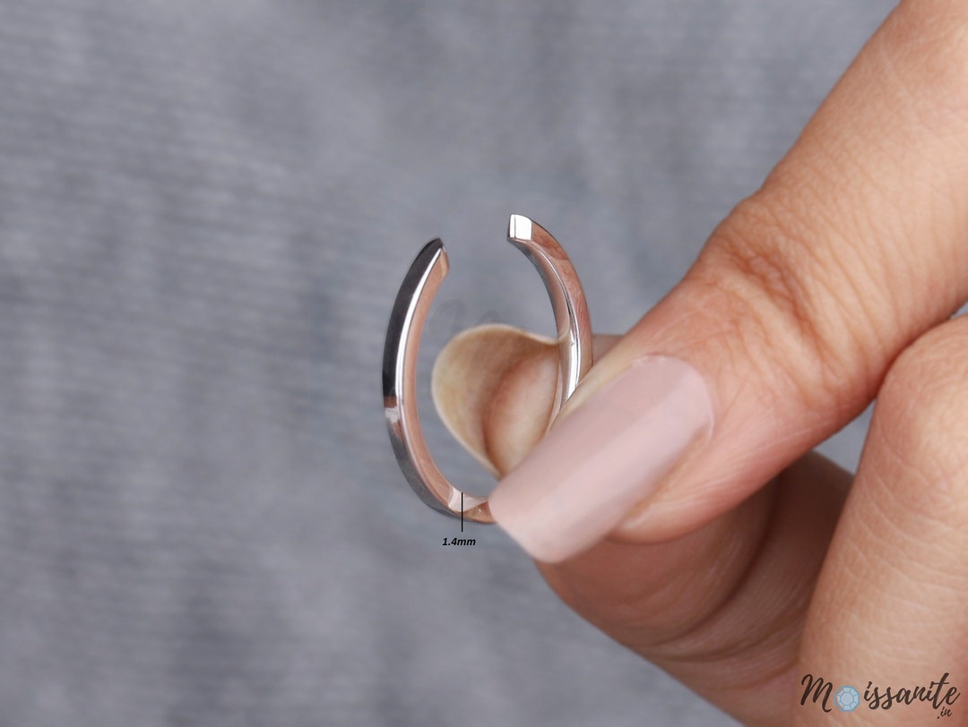 Plain Gold Open Wedding Band for Women Essential Gold Ring 14kwhite ...