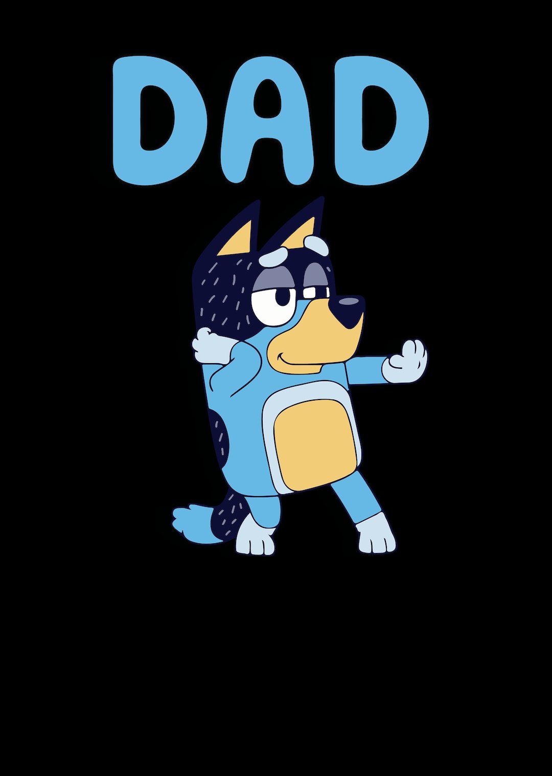 Bluey Dad Digital download Bluey Dad PNG - Etsy Portugal