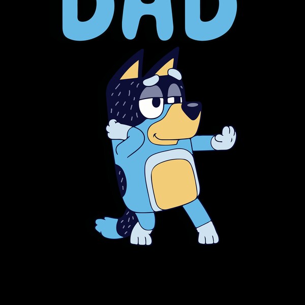 Bluey Dad Svg - Etsy