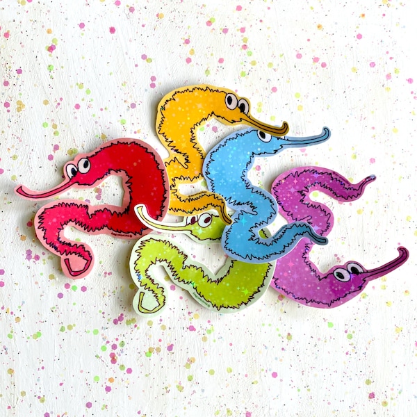 Worm on a String Toys - Etsy