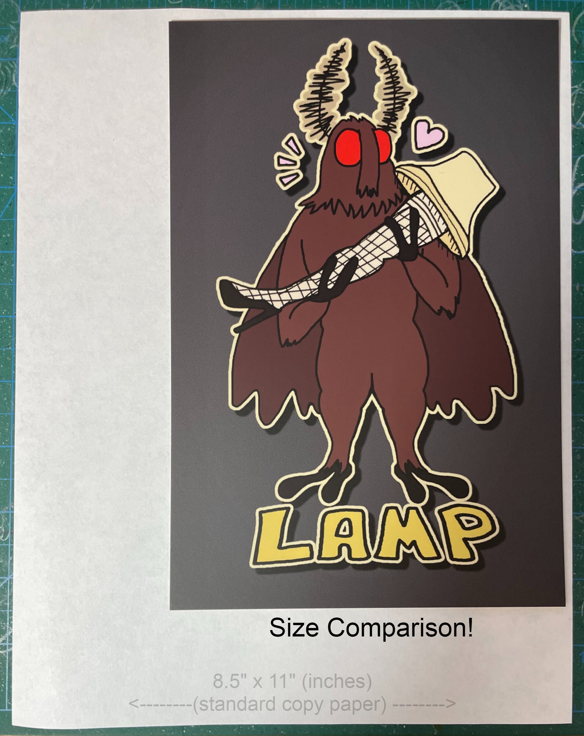 Mothman Art Print - Etsy