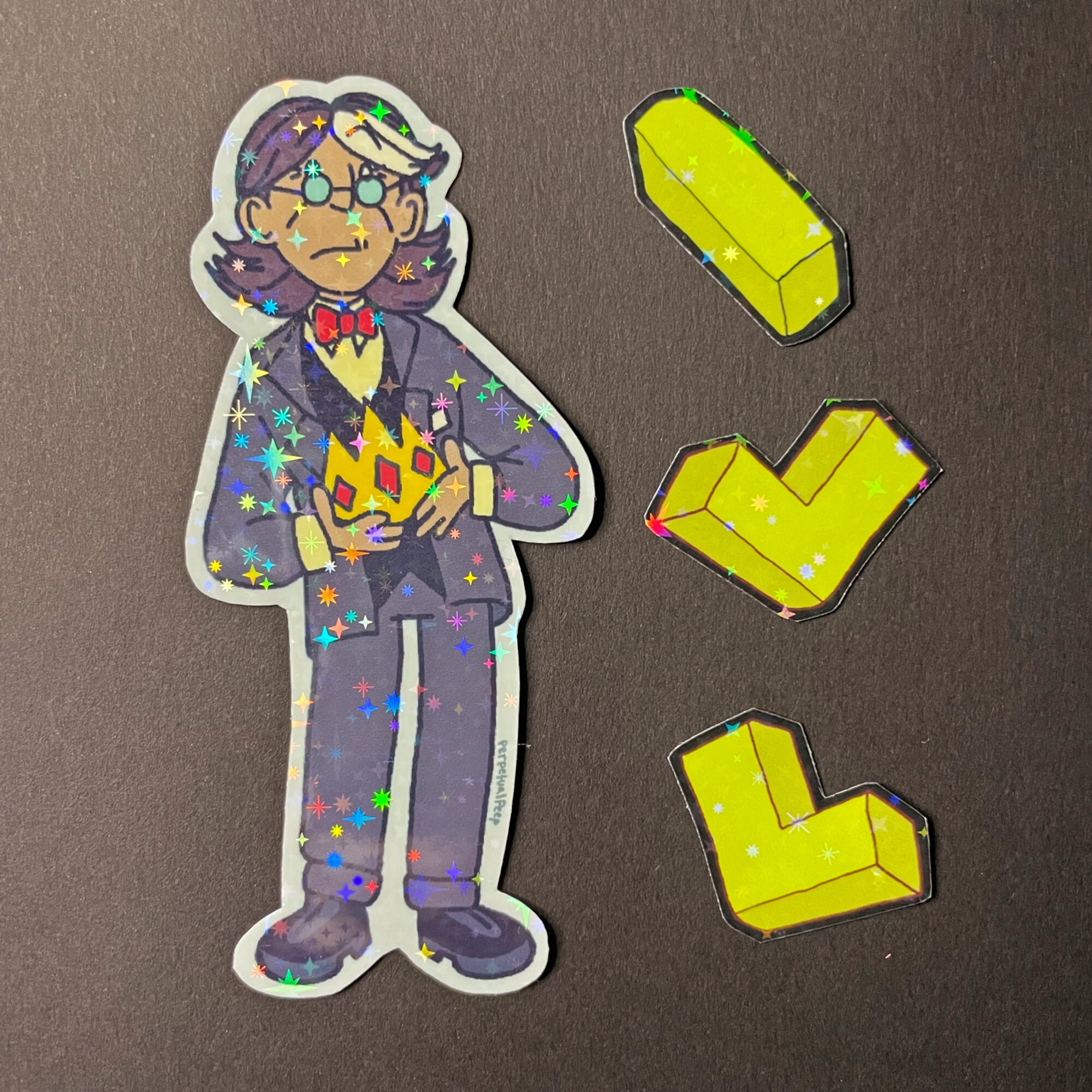 Simon Petrikov Holographic Vinyl Sticker - Etsy