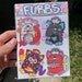 Furby Sticker Pack Holographic Retro Furby Stickers - Etsy