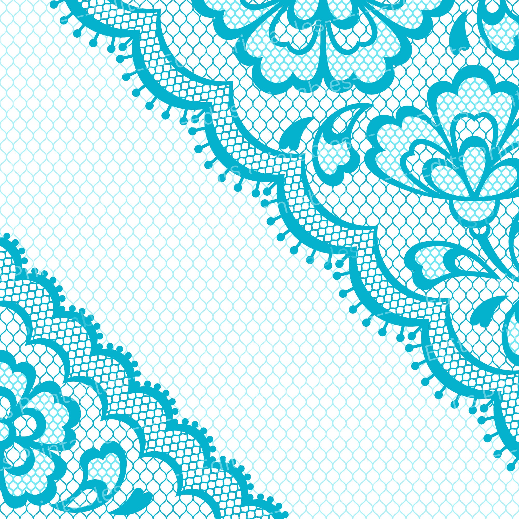 Digital Paper, Lace Digital Paper, INSTANT DOWNLOAD, 12x12, Lace Print ...