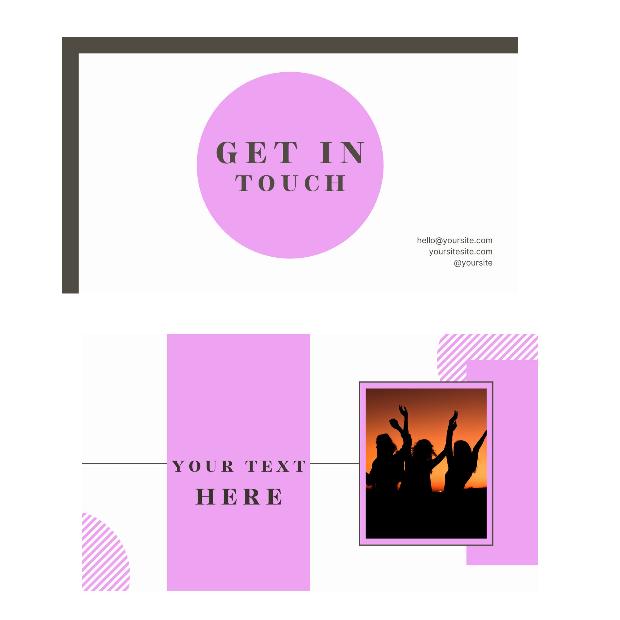 Presentation Template, 10 Page Slide Deck Template, Slide Presentation ...