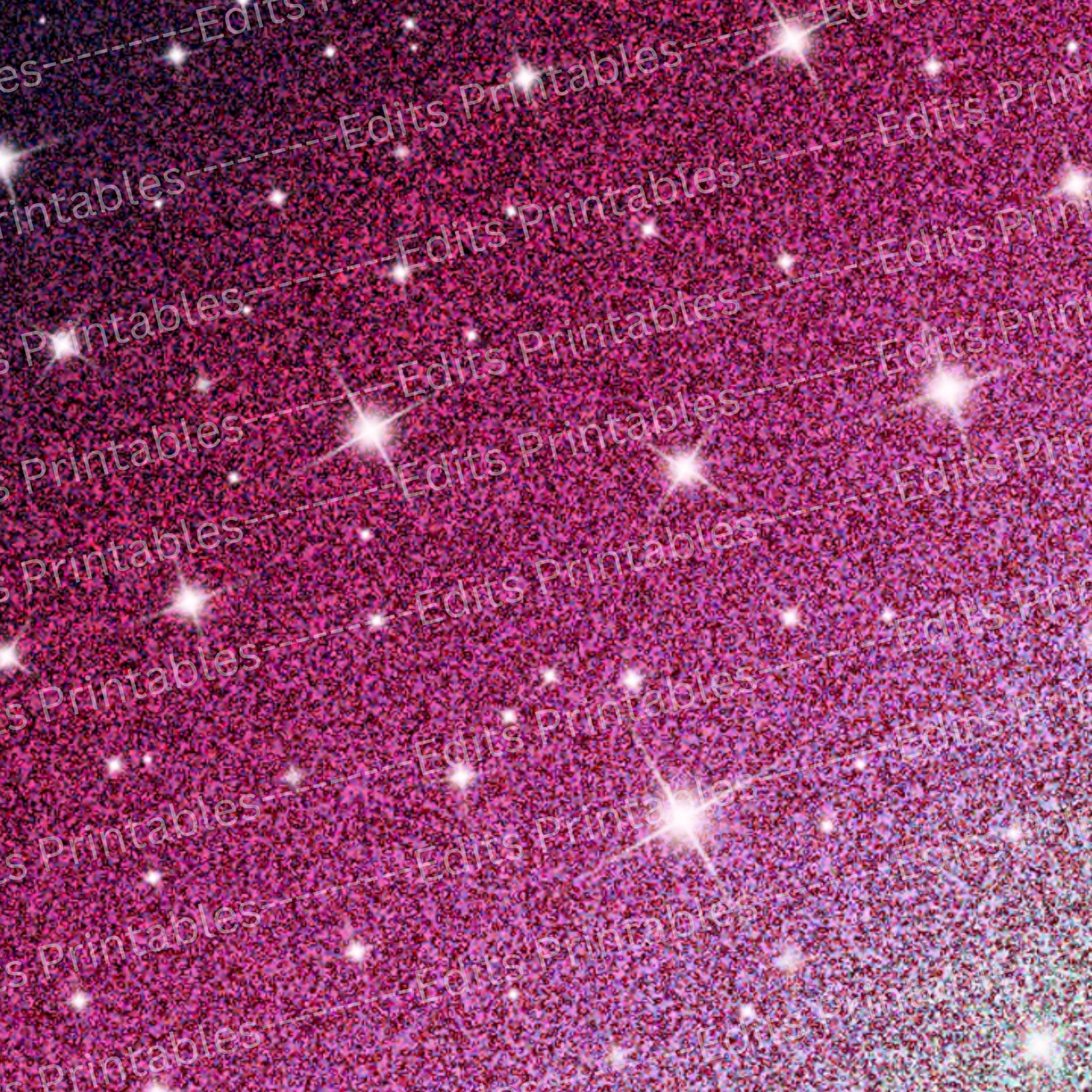 Rainbow & Glitter Digital Paper, INSTANT DOWNLOAD, 12x12, Rainbow ...