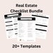 Real Estate Checklist Bundle - Editable Templates (digital Download) - Etsy