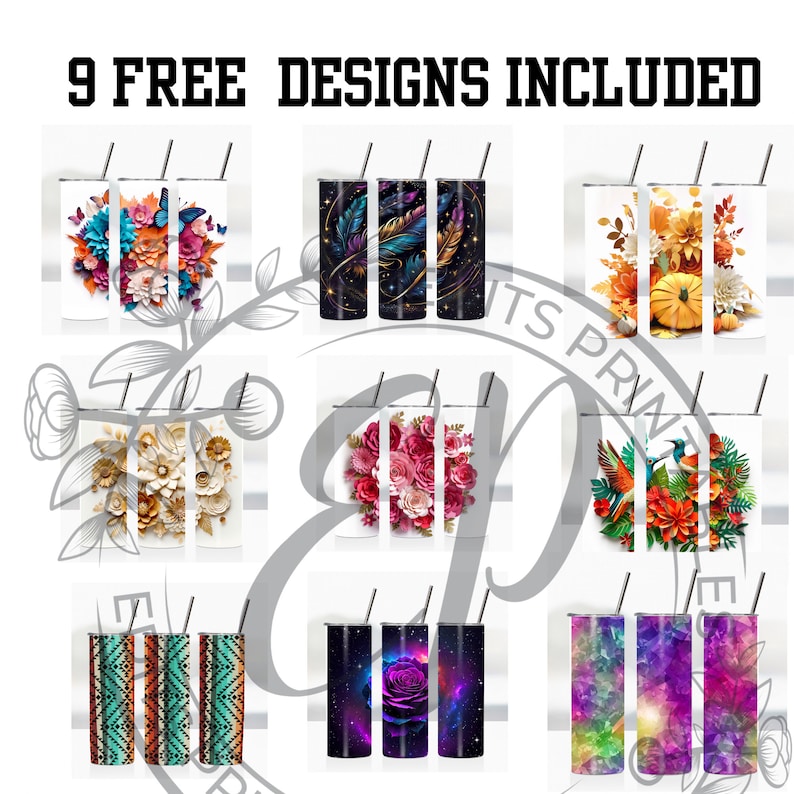 Sunflower Sublimation Tumbler Wrap, Bumblebee Tumbler Sublimation ...