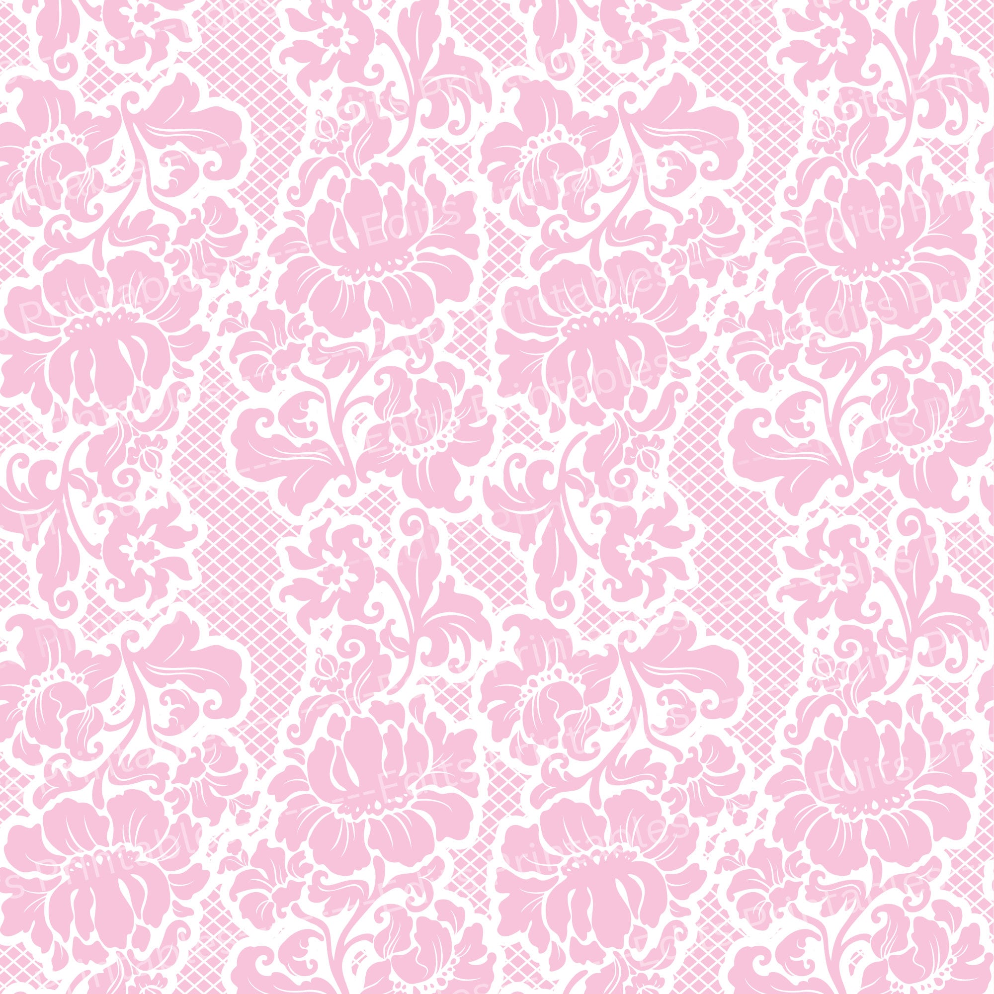 Digital Paper, Lace Digital Paper, INSTANT DOWNLOAD, 12x12, Lace Print ...