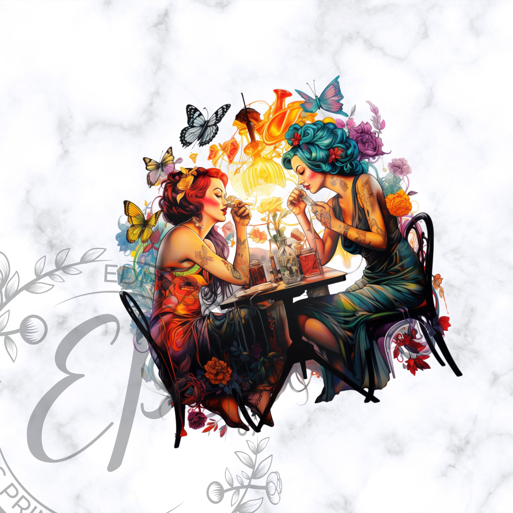 Best Friends Sublimation Tumbler Wrap, 20 Oz Skinny Tumbler Sublimation ...