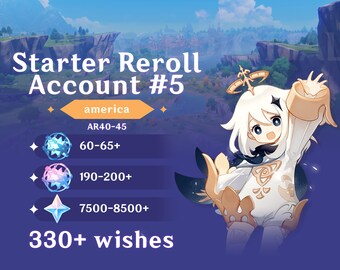 Genshin Account Reroll - Etsy
