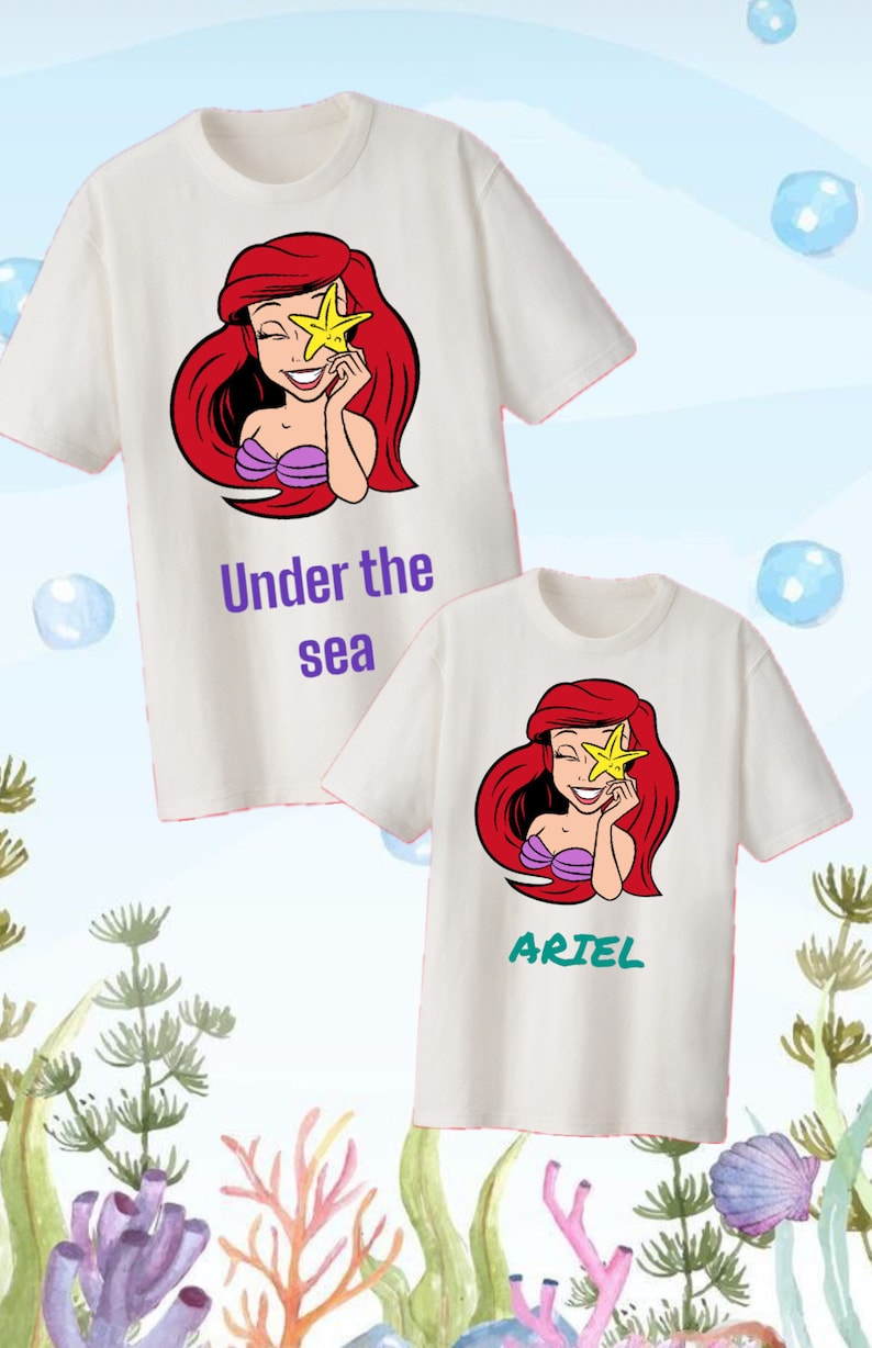 Ariel With the Starfish Svg Layered Bundle, Instant Download for Cricut ...