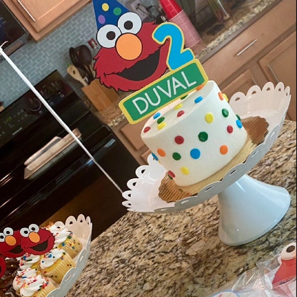 Elmo Cake Topper - Etsy