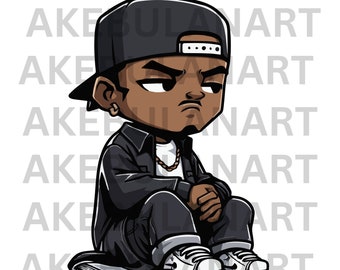 Boondocks Cartoon PNG FILE - Etsy