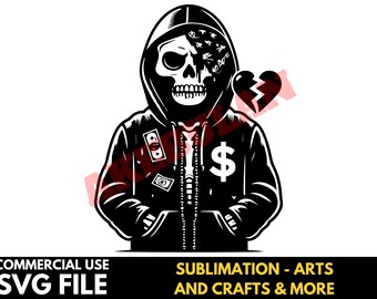 Red Graffiti Teddy Bear Evil Hip Hop Gangster PNG Art - Etsy