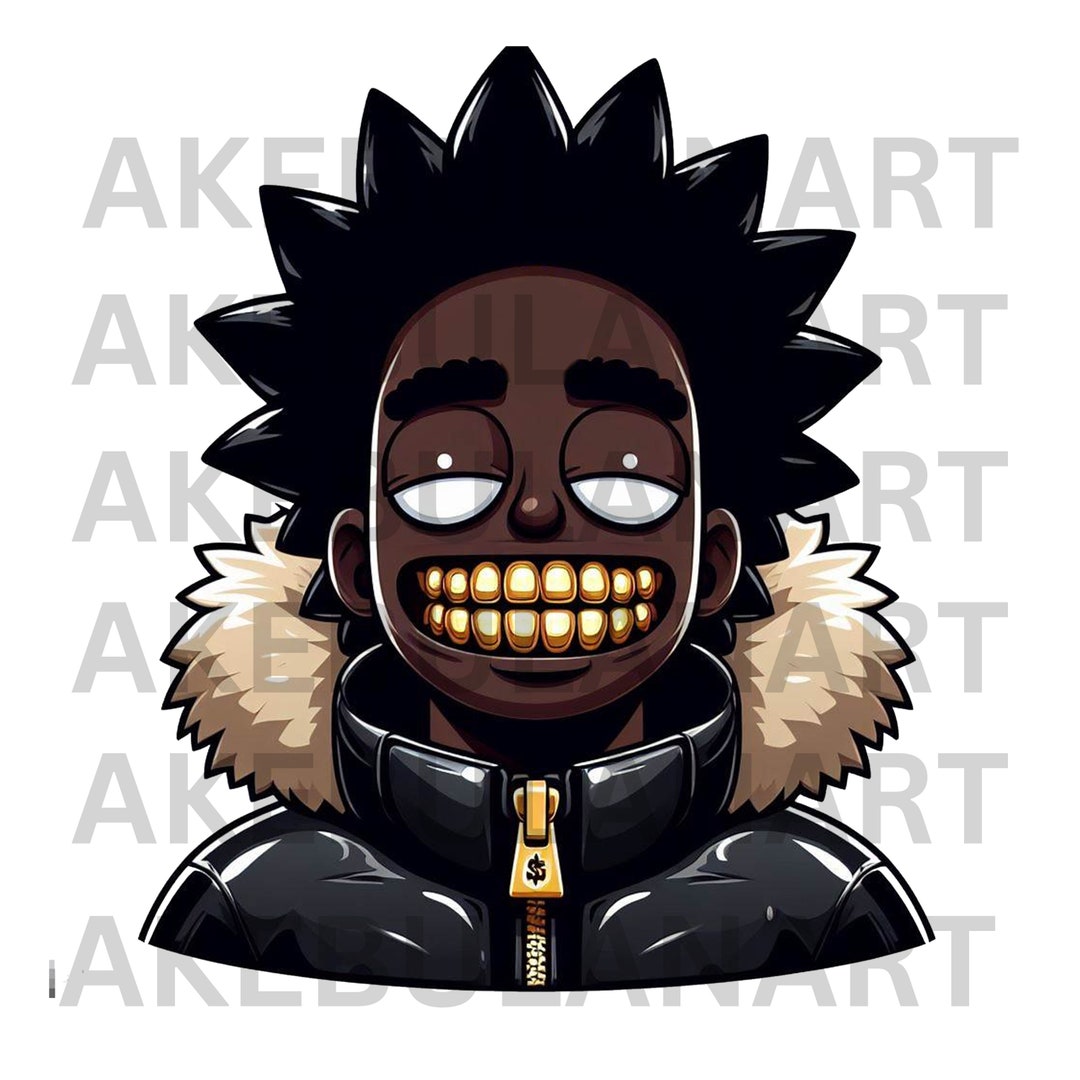 Rick and Morty Skull Broken Heart Character Dollar Signs, Gangster, PNG ...