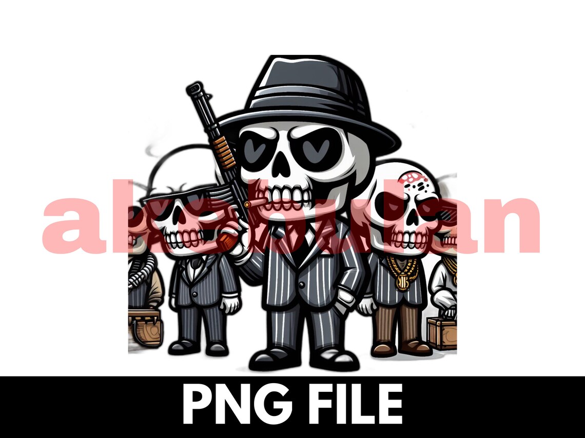Skull Gangster Character Dollar Signs, Rapper, Hip Hop, Gangster, PNG ...