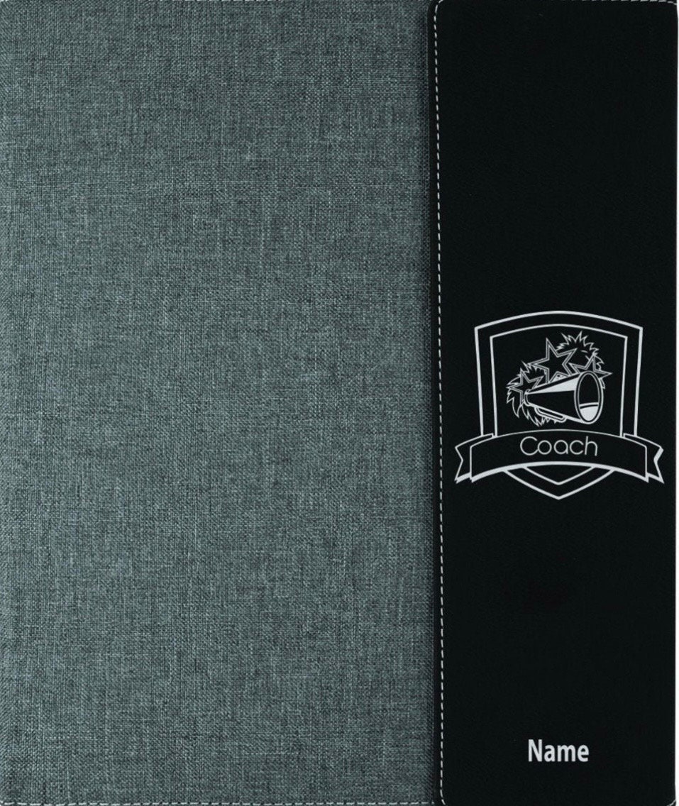 Cheerleading Coach Personalized Portfolio, Cheerleader Coach Gift ...