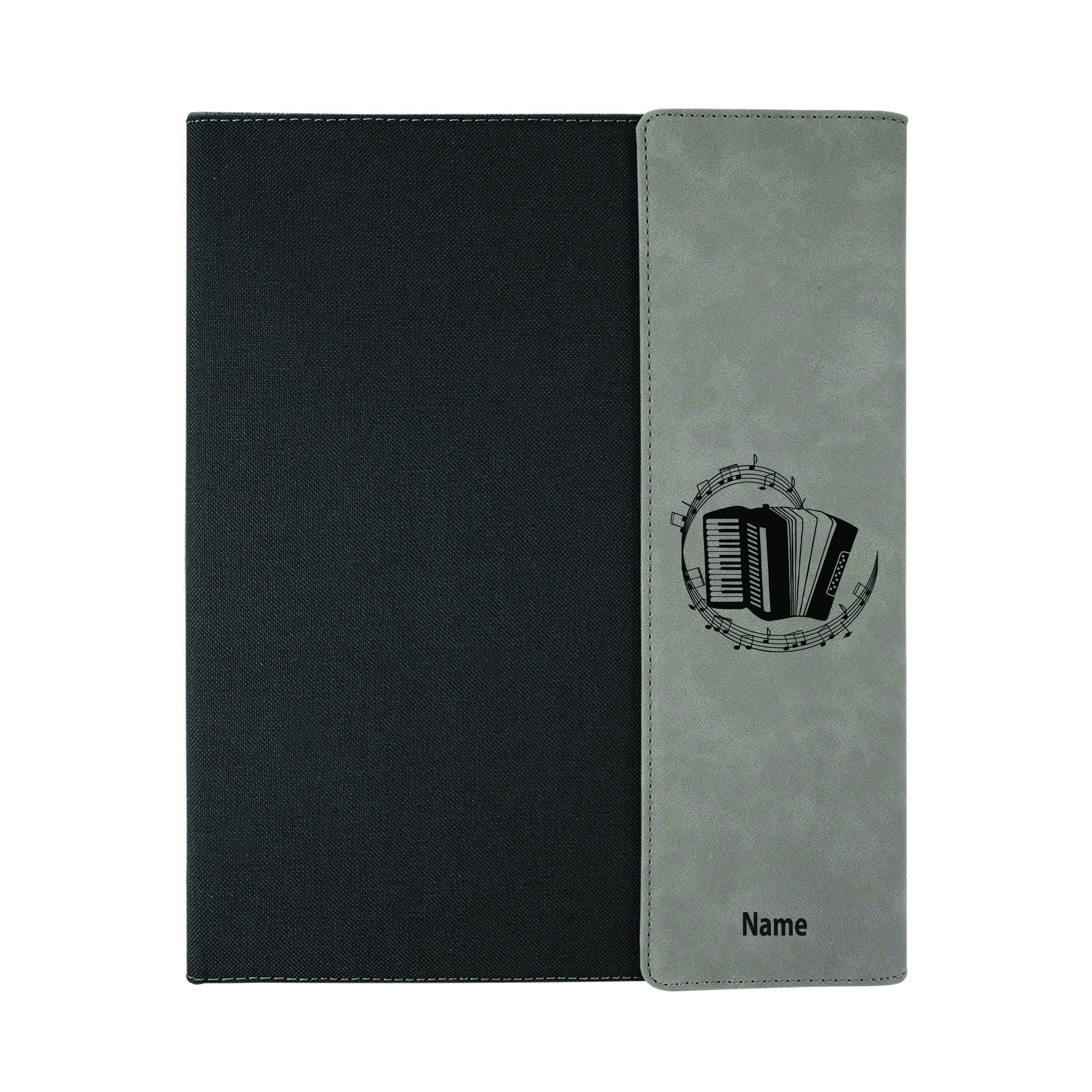 Personalized Accordion Leatherette Portfolio, Musician Gift - Etsy