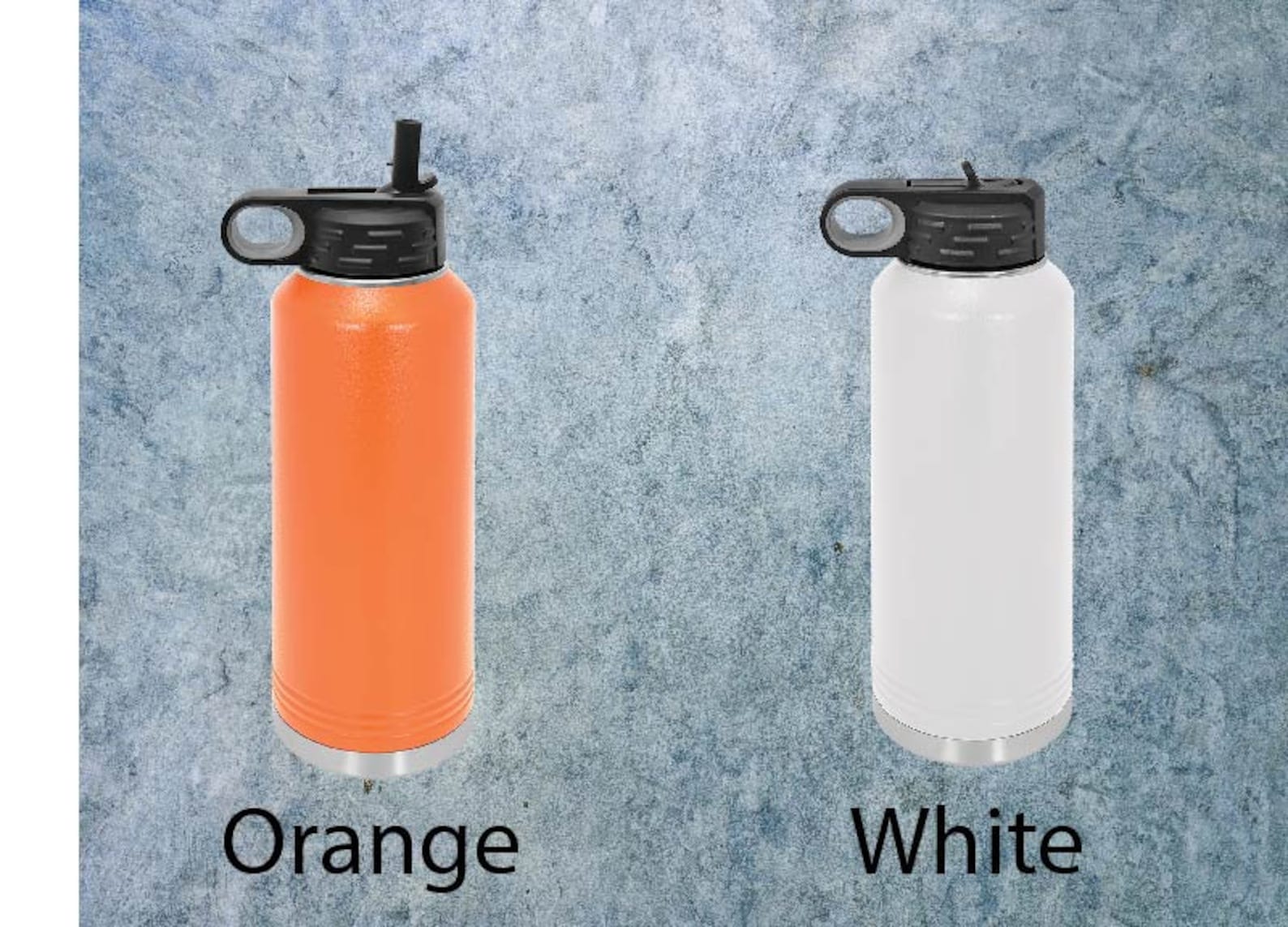 Personalized Guitar Player Insulated Water Bottle, Laser Etched - Etsy